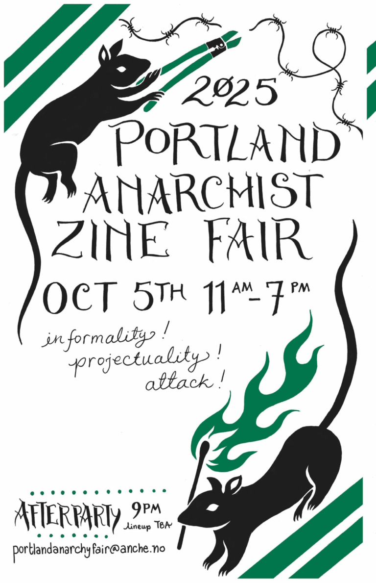 Rose City Counter-Info – Anarchist counter-info platform in so-called ...